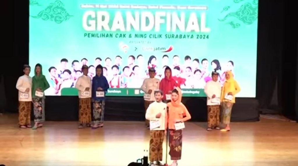 Cak Ravon dan Ning Raisa Terpilih Sebagai Cak & Ning Cilik Surabaya ...