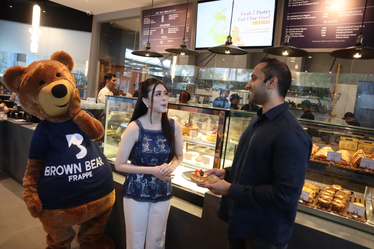 Brown Bear Bakery and Cafe Resmi Dibuka di Java Paragon - PUSTAKALEWI NEWS